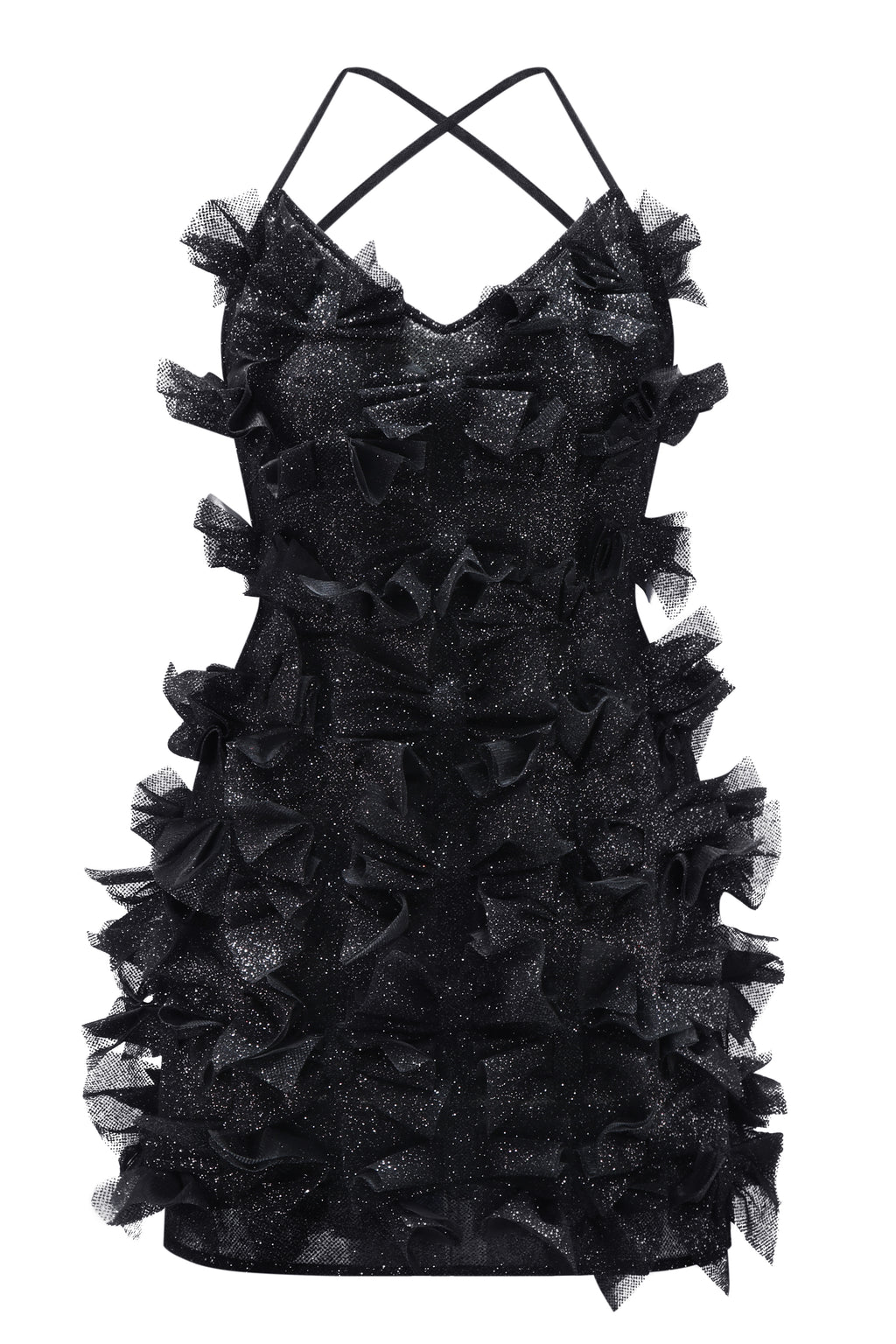 Lulu sparkling dress in black – PASKAL